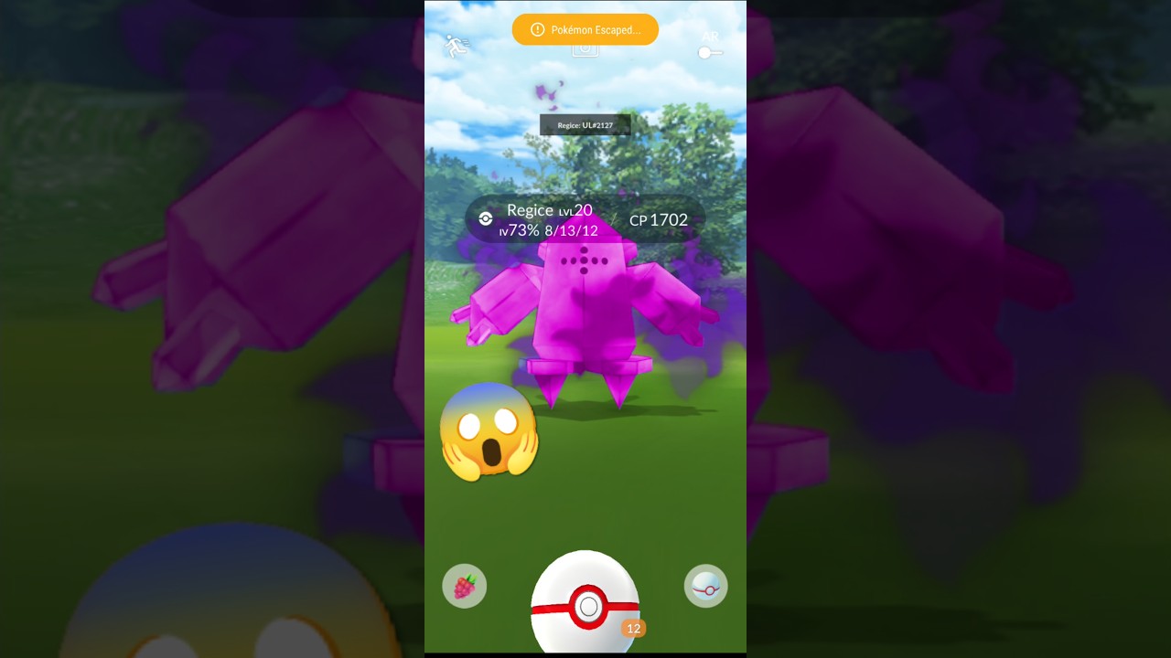 Shadow Regice Raid Pokemon Go #shorts #pokemongo #regice #shadowpokemon ...