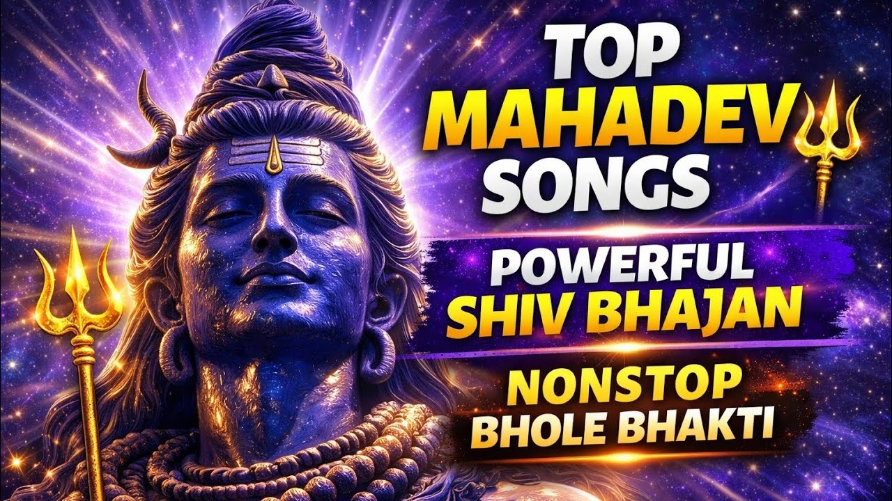 Top Mahadev Bhakti Songs 🔱 Powerful Shiv Bhajan Collection 2026 ...