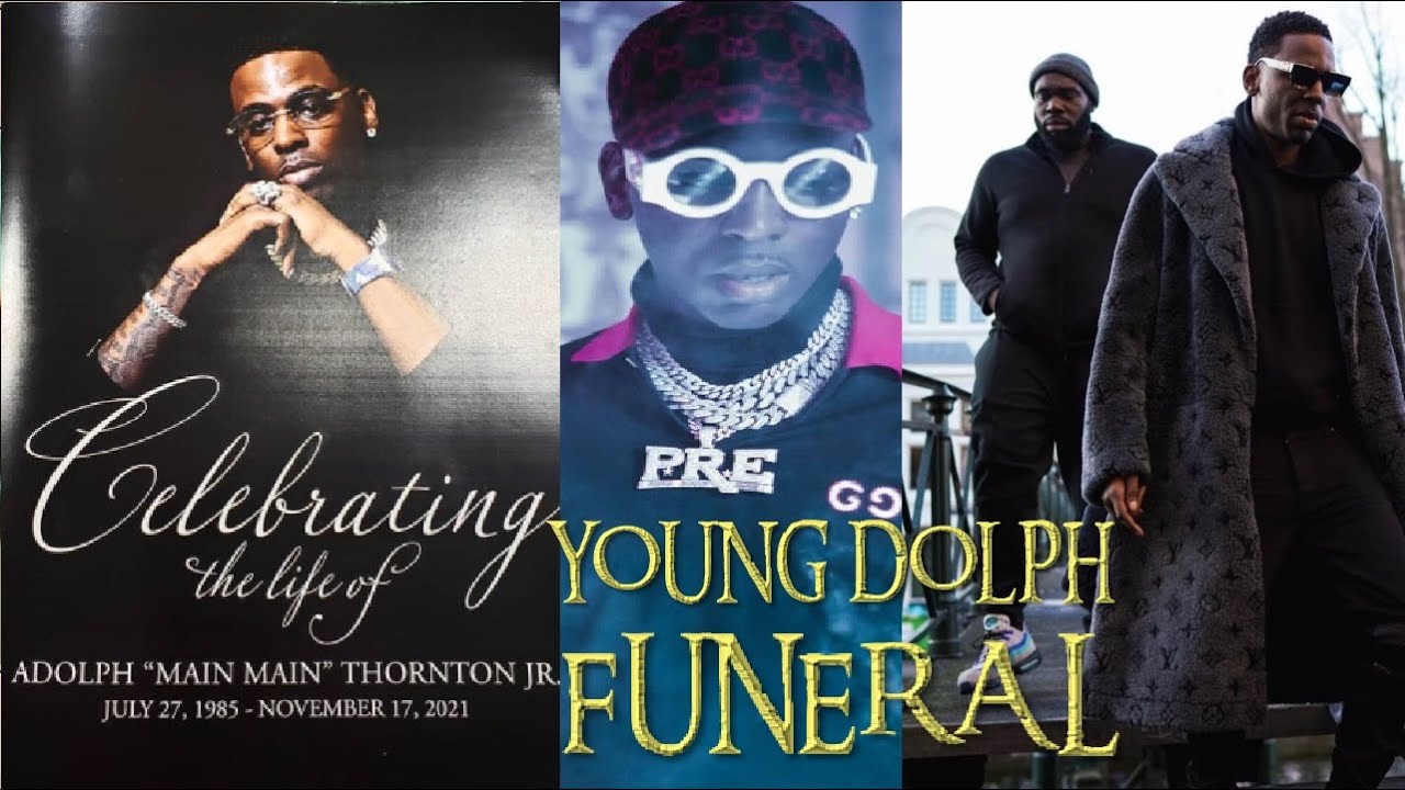 Memphis rapper Young Dolph Celebration And Funeral w/ Celebrities ...