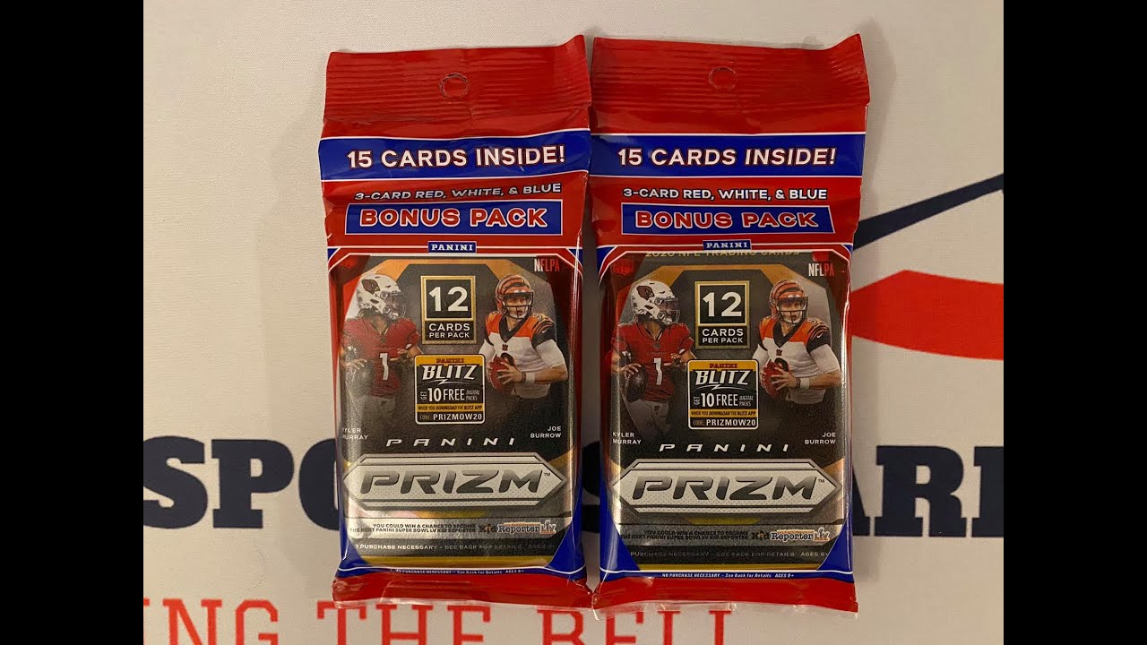 2020 Prizm Football Value Packs! Red, White & Blue Refractors! - YouTube