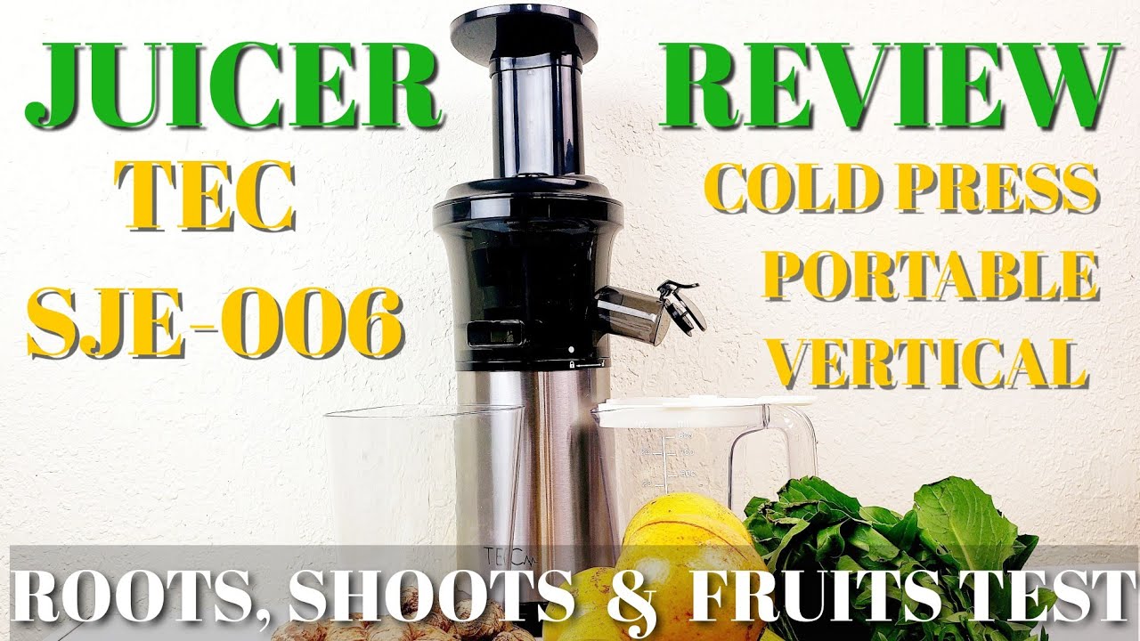 PORTABLE COLD PRESS JUICER|| UNBOXING & REVIEW|| TEC SJE-006 - YouTube