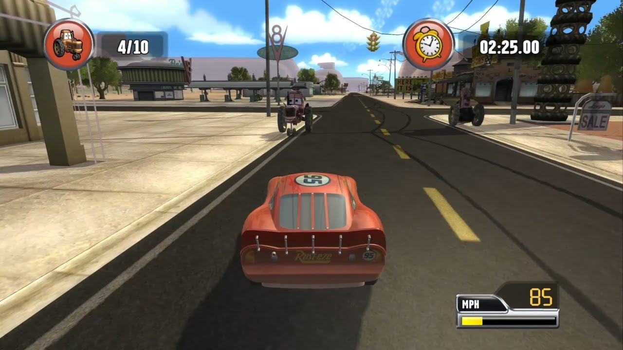 TRACTOR STAMPEDE!! - Cars Race-O-Rama #5 - YouTube