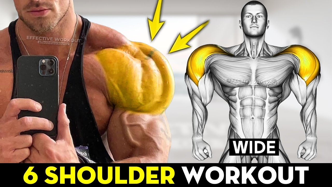 World Champion Shoulder Workout (6 Effective Exercises) - YouTube