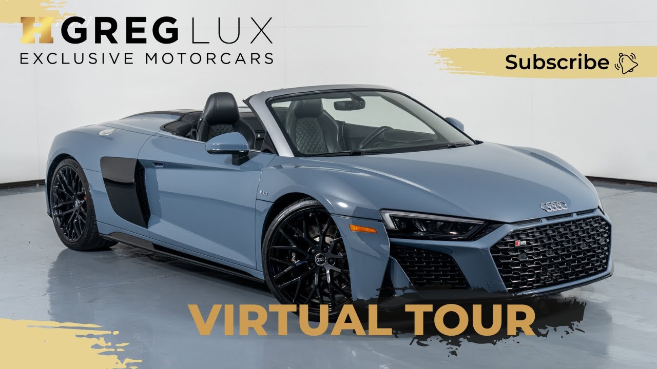 2020 AUDI R8 SPYDER - VIRTUAL TOUR - YouTube