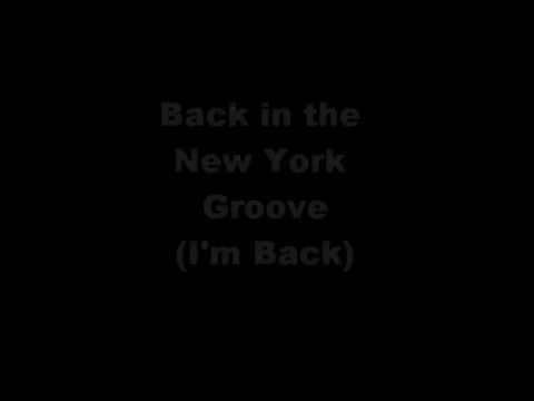 New York Groove W/ Lyrics on screen! - YouTube