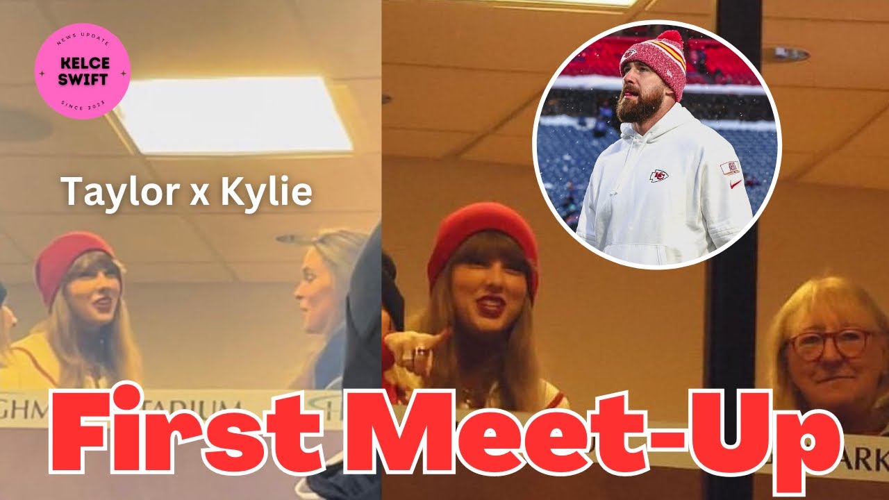 OMG!! Taylor Swift FINALLY MEET Kylie Kelce at the VIP Suite Highmark ...