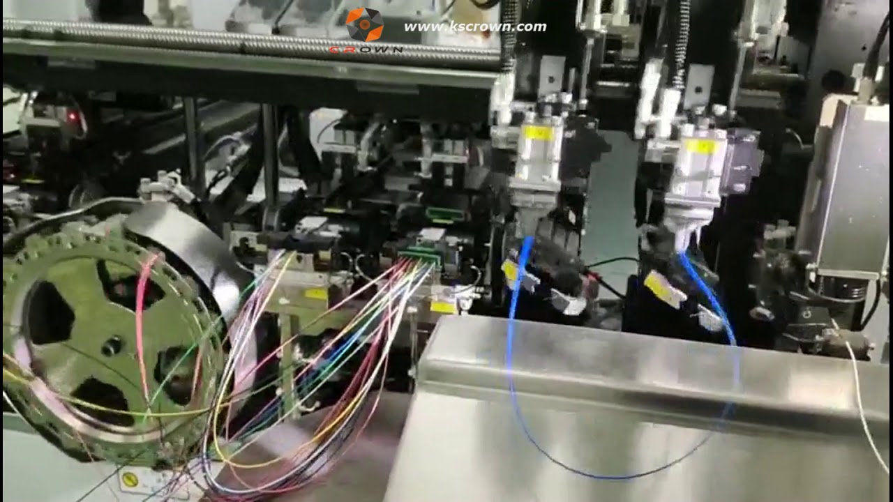 Wiring Harness Adapter Connector Crimping Machine, Auto Plastic Cable ...