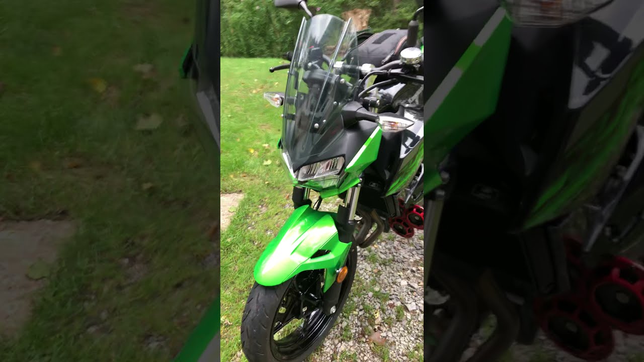 Kawasaki Z400 upgrades ,additions, major improvements - YouTube
