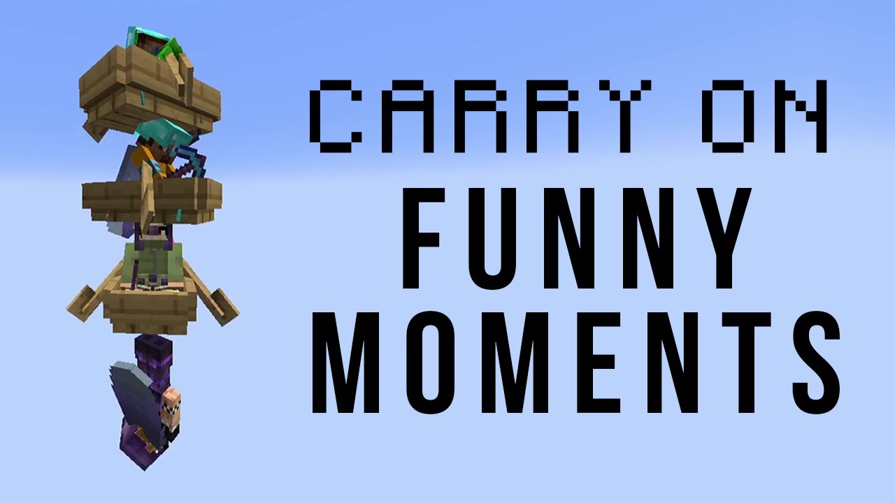 Minecraft’s Carry On Mod is HILARIOUS! - YouTube