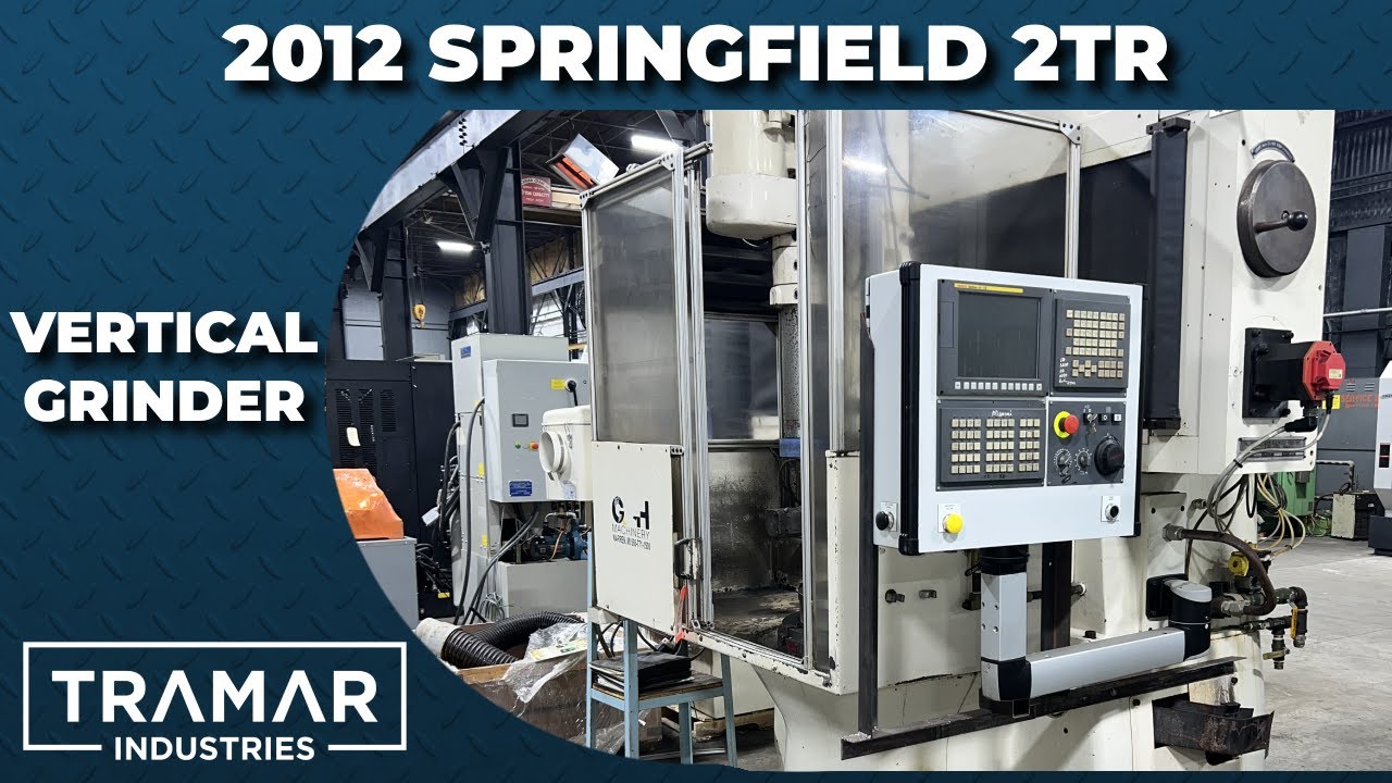 2012 Retrofit Springfield 2TR Used CNC Vertical Universal Grinder For ...