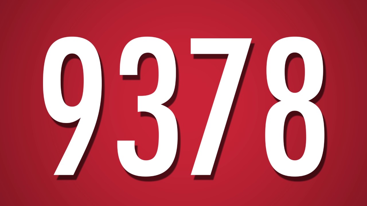 10,000 Second Countdown Timer - Red Background - YouTube