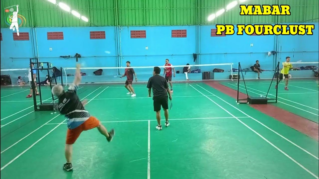 MABAR PB FOURCLUST~Eko/Simon VS Ramdhan/Anton #badminton #highlights # ...