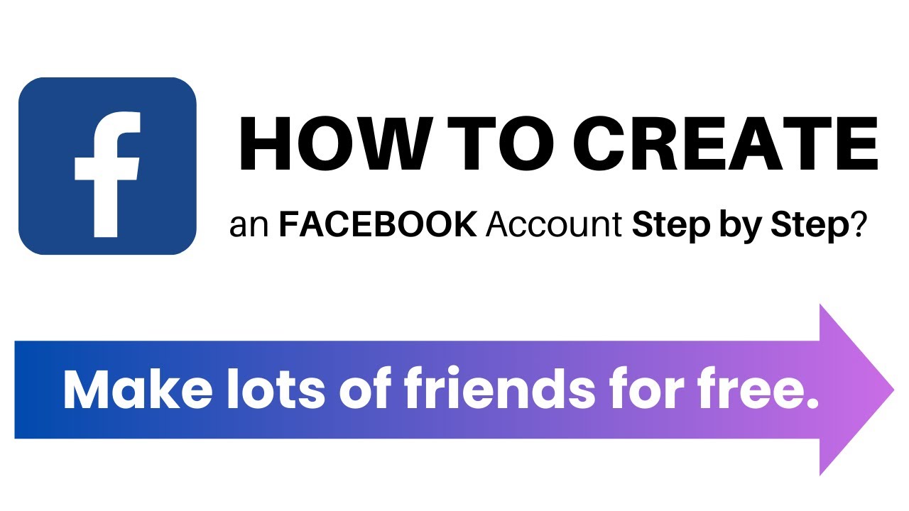 How to Create an Account in Facebook Step By Step 🔥 How to Create New ...