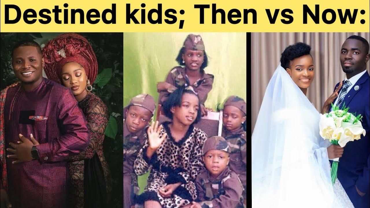 Destined kids transformation, then vs now: - YouTube