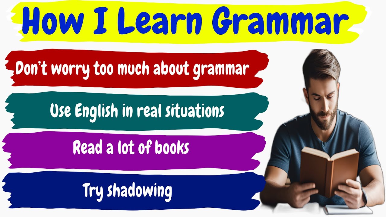 How I Learn Grammar Café Job Training & English Tips - YouTube