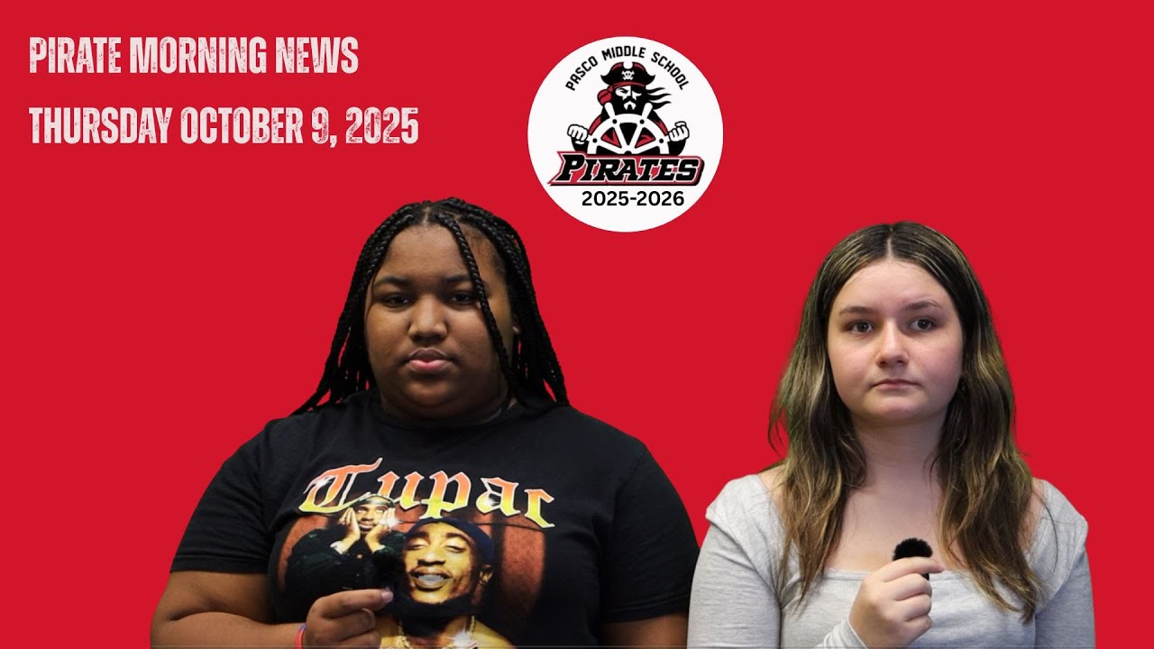 Pirate Morning News Thursday October 9, 2025 - YouTube
