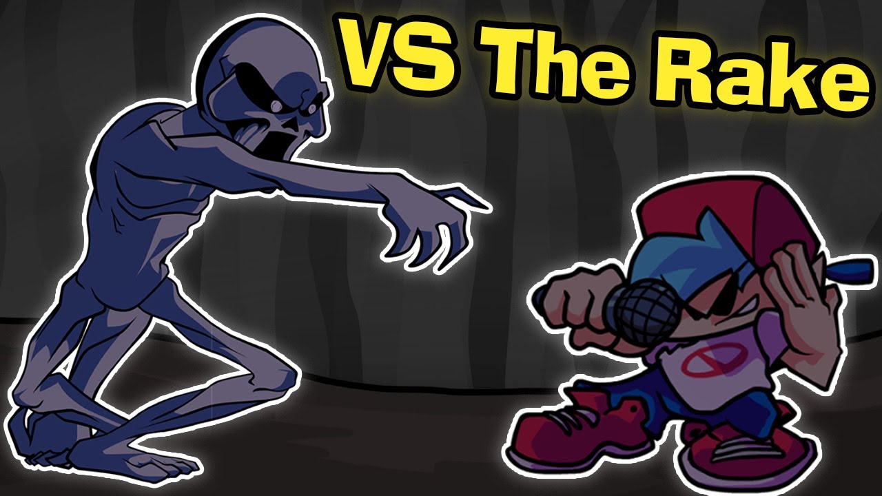 Friday Night Funkin' VS The Rake (FNF Mod/hard) - YouTube