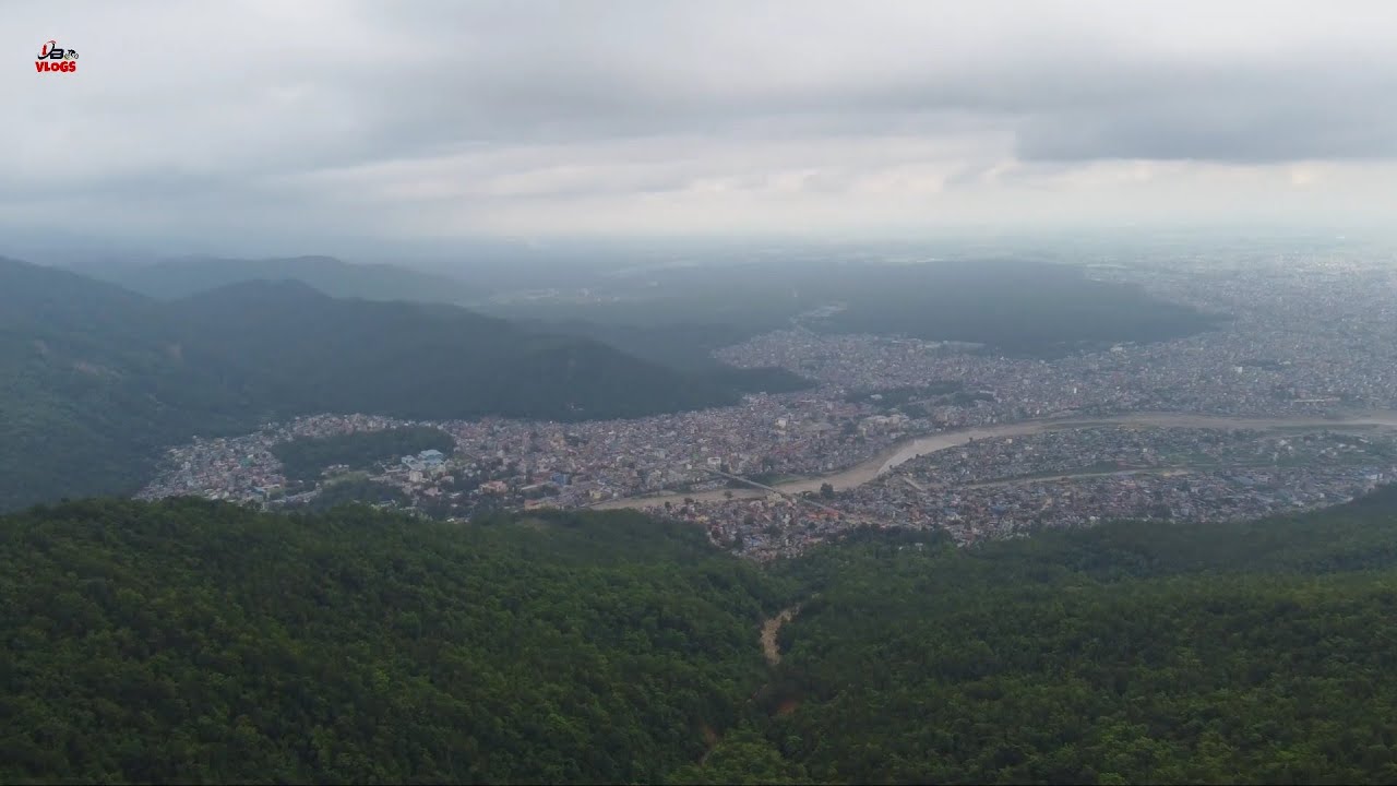 Do You Wanna Look The Full View Of Butwal ?? Nuwakot Hill & Aerial View ...