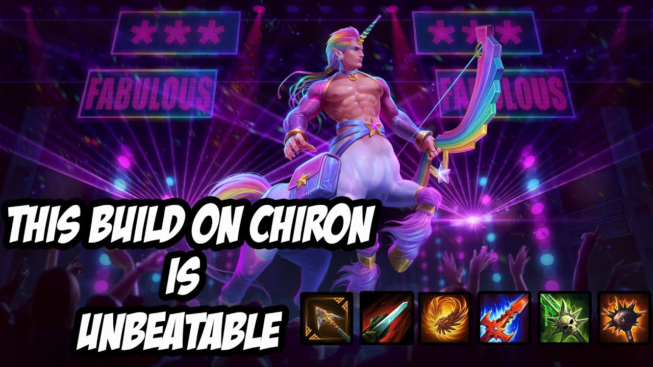 I TRIED WEAK3N'S OP ADC BUILD IN RANKED ON CHIRON AND IT IS INSANE ...
