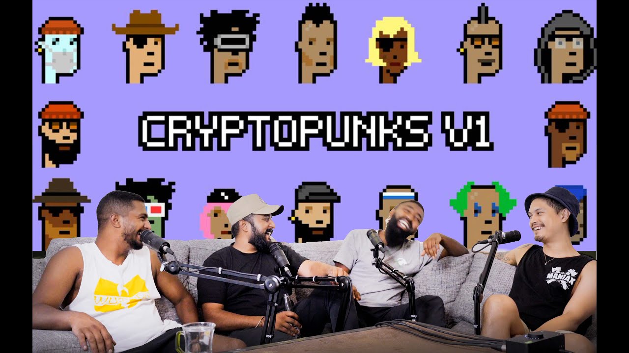 CRYPTOPUNKS V1 ISSUE - YouTube