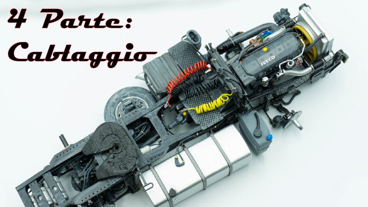 ITALERI 3898 IVECO STRALIS “YELLOW DEVIL” – Parte 4 (Cablaggio ...