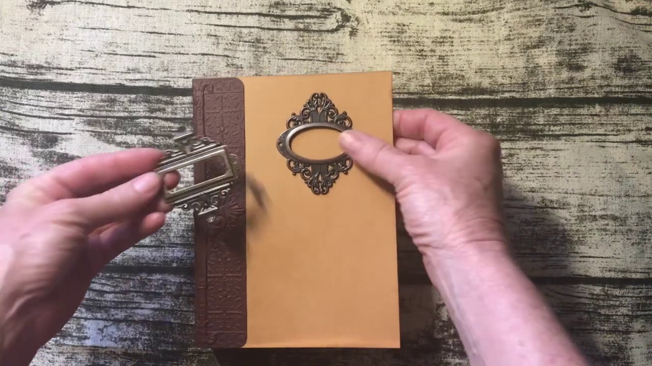 Embossed Spine Journal Cover - YouTube