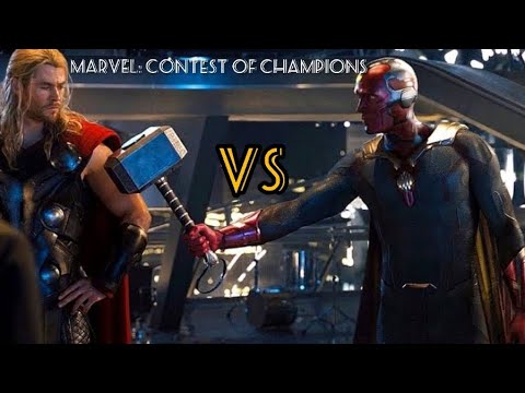 Marvel : contest of champions || Thor VS Vision || @RamanGamingYT - YouTube