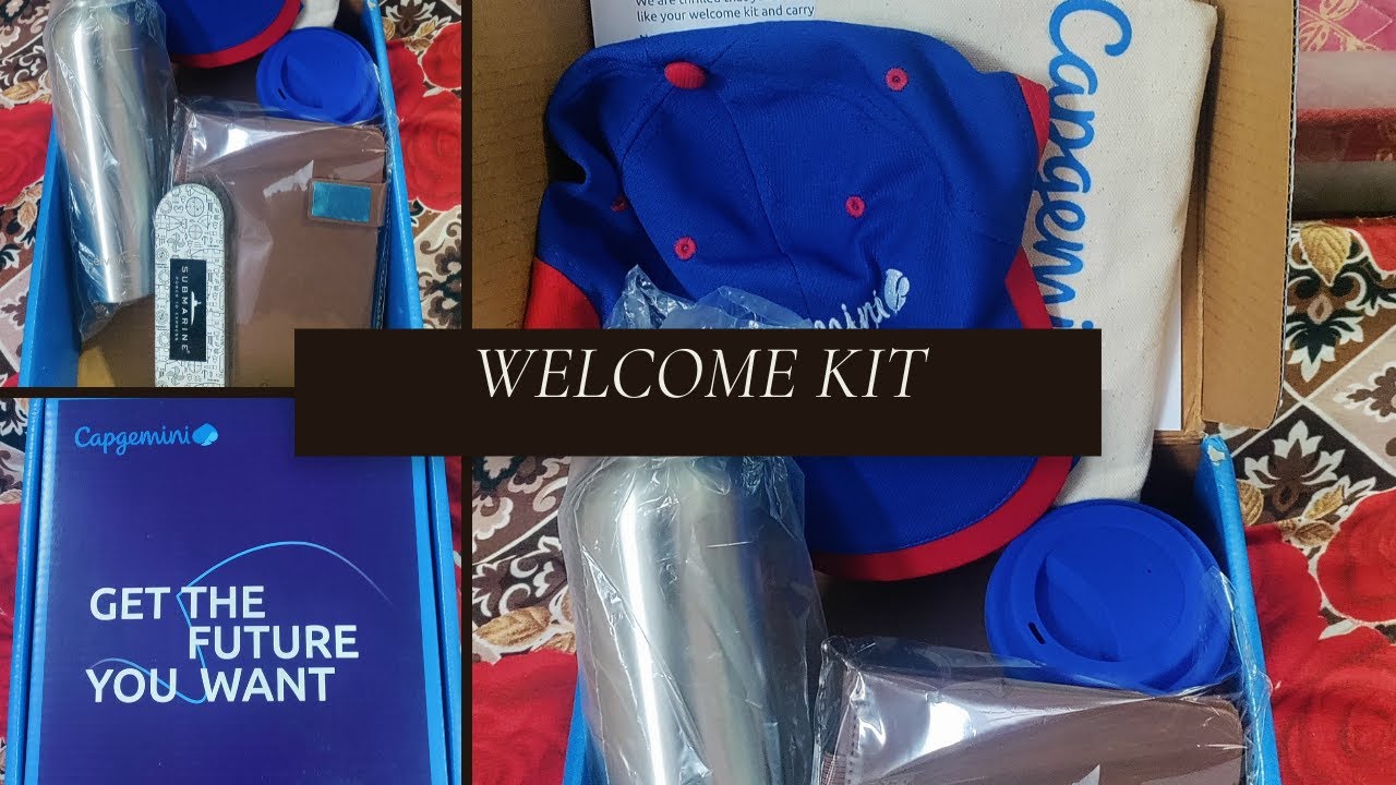Capgemini welcome kit Unboxing - YouTube