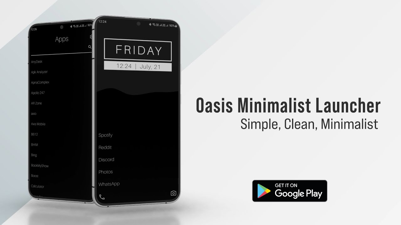 Meet Oasis Minimalist Launcher - YouTube