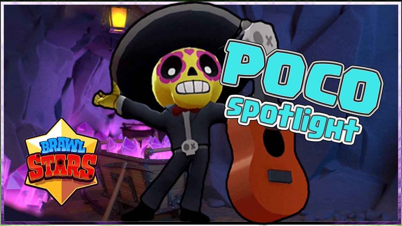 Brawler Spotlight, Poco | Brawl Stars | Bounty Gameplay - YouTube