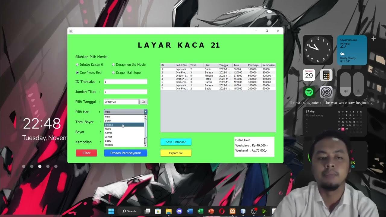 UTS PBO2 A2 SMT 3 - Aditya Surya - YouTube