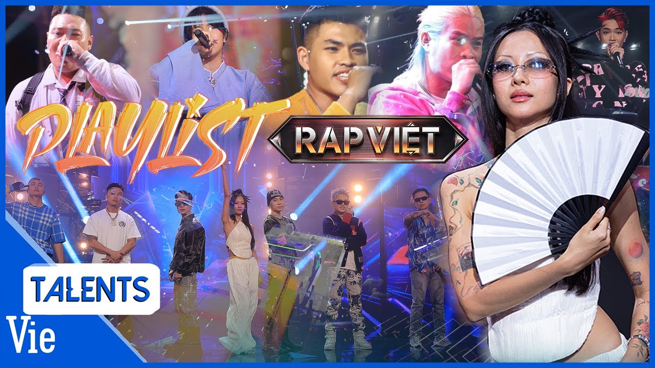 PLAYLIST những bản RAP hay nhất TẬP 1 RAP VIỆT ở 3 mùa nghe là ghiền ...