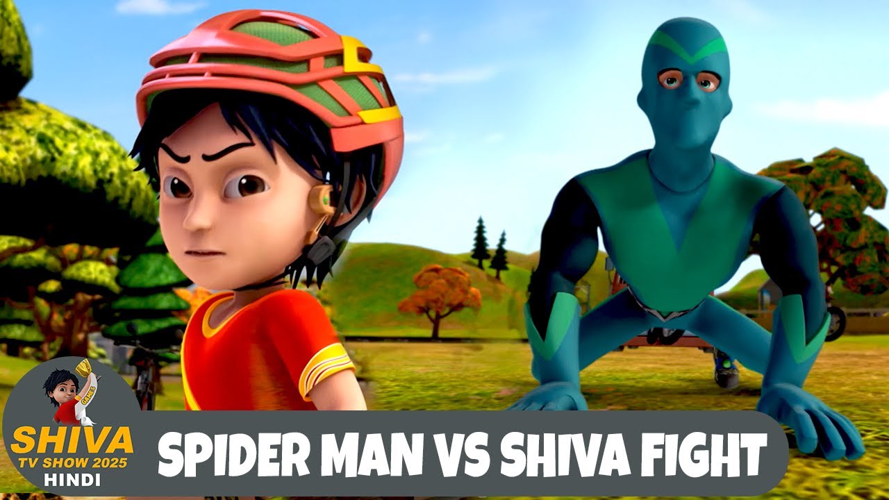 Spider Man Vs Shiva Fight | स्पाइडरमैन | Super Action Special Ep ...