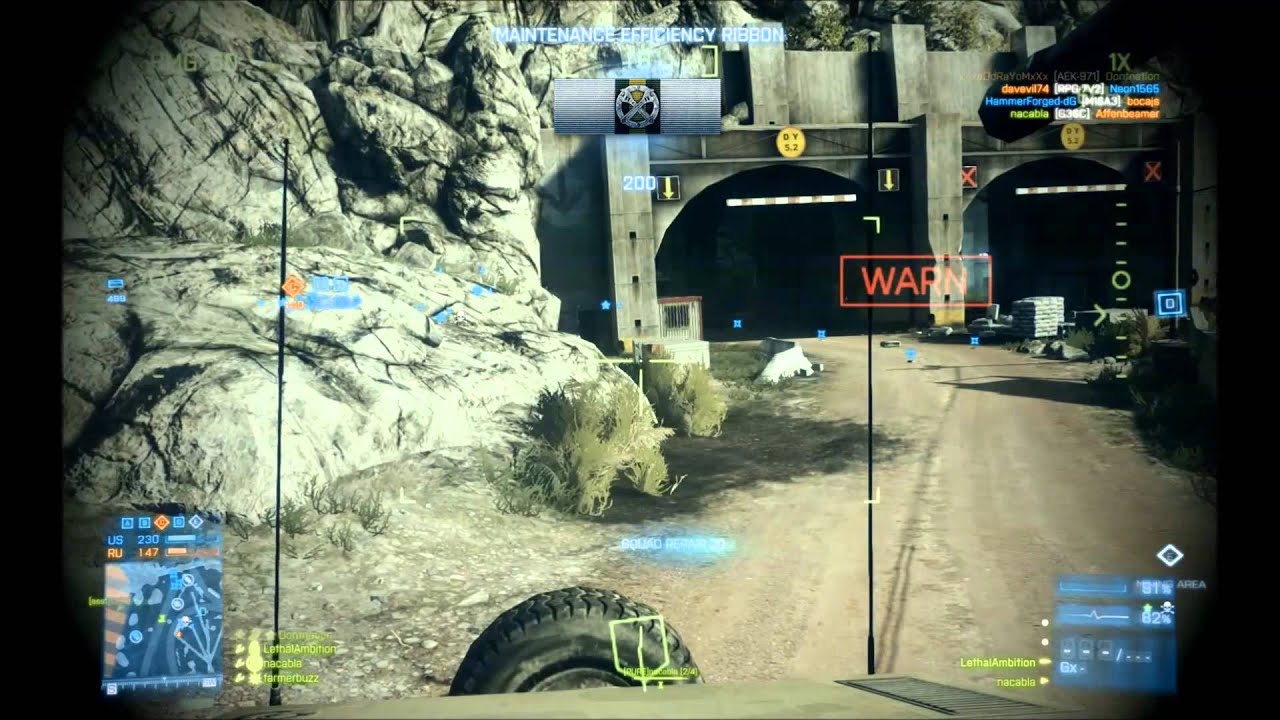 Squad Humvee Action - YouTube