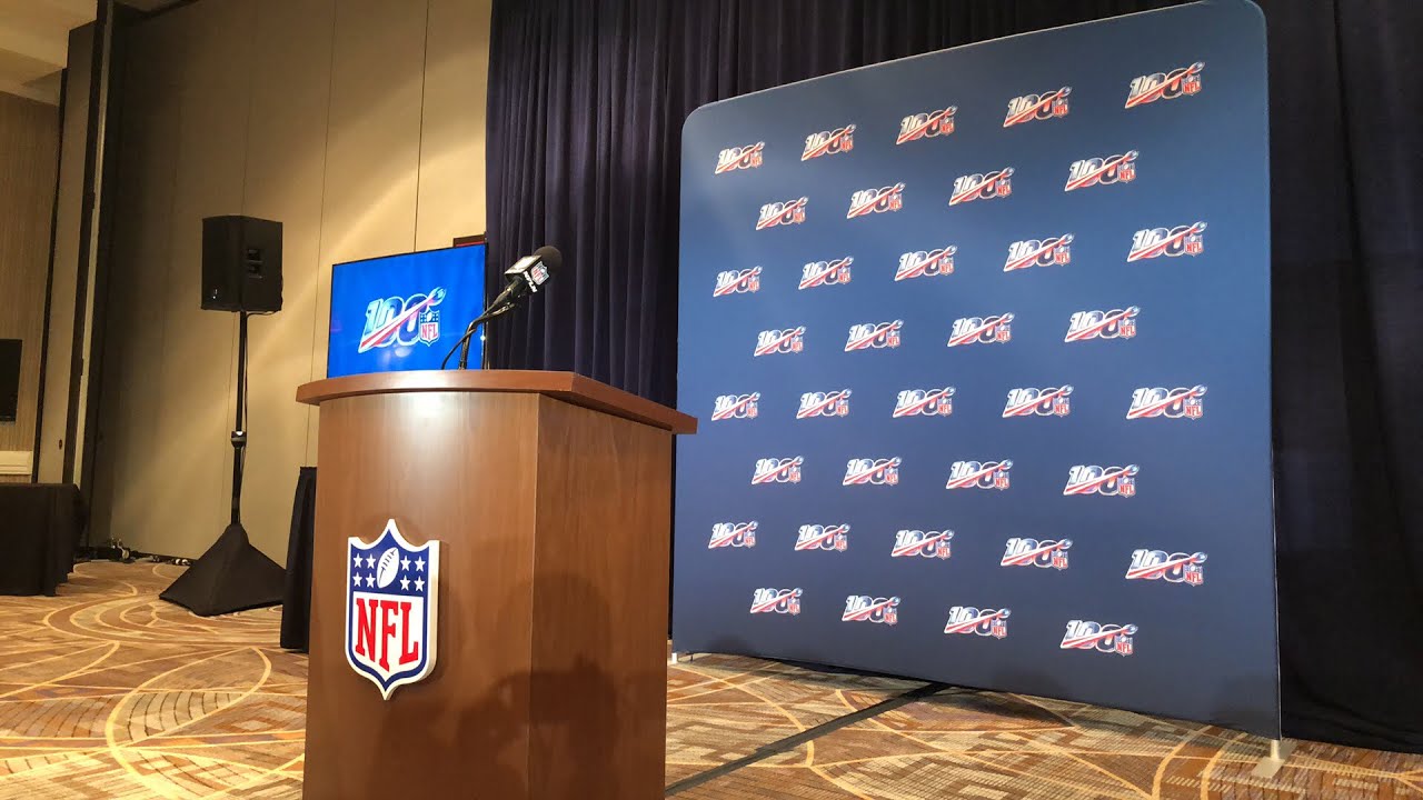 NFL Commissioner Goodell Press Conference At 2019 Annual Meeting - YouTube