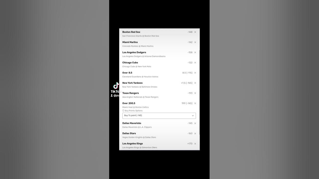 NBA NHL MLB picks! #betting #mlbpicks #nhlpicks #nbapicks #mlbbets #nhlbets #nbabets - YouTube