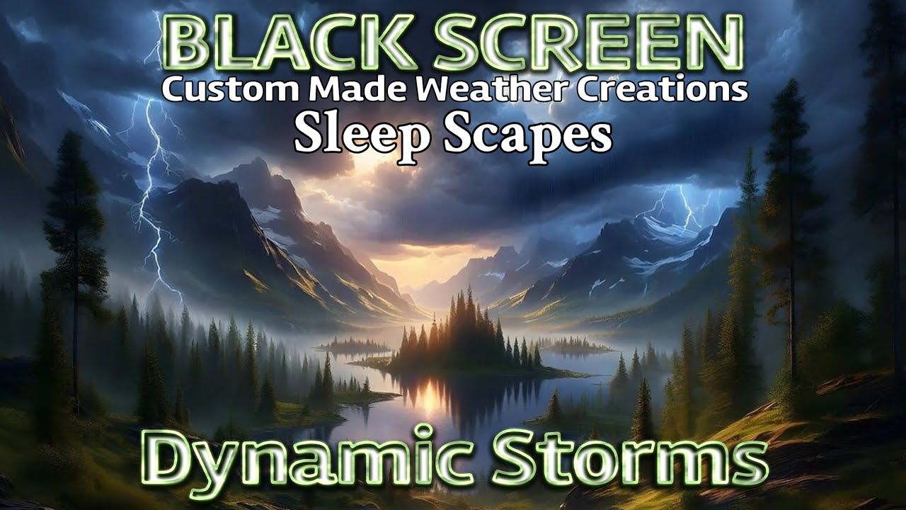 🟢 Epic Long Dynamic Thunderstorm: Calm the Heart and Mind with the ...