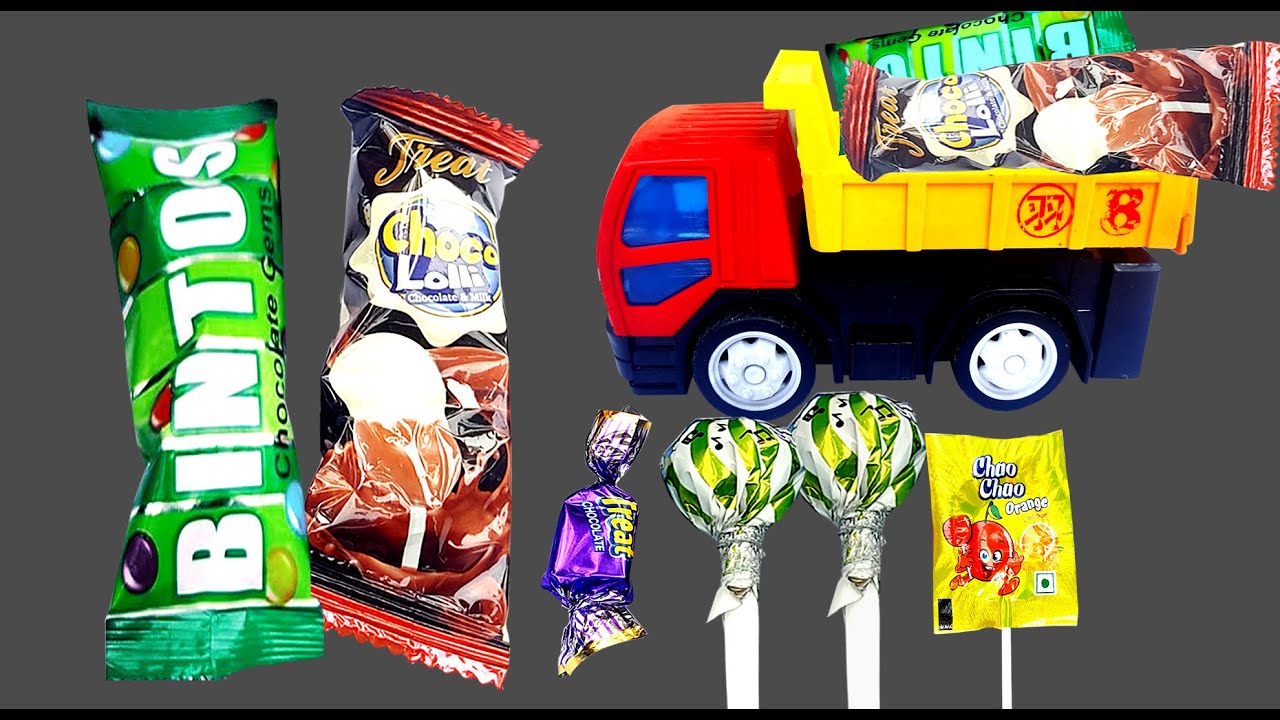 Very Satisfying Video|Chocobin,Lollipop Candies with Glitter Lollipop ...