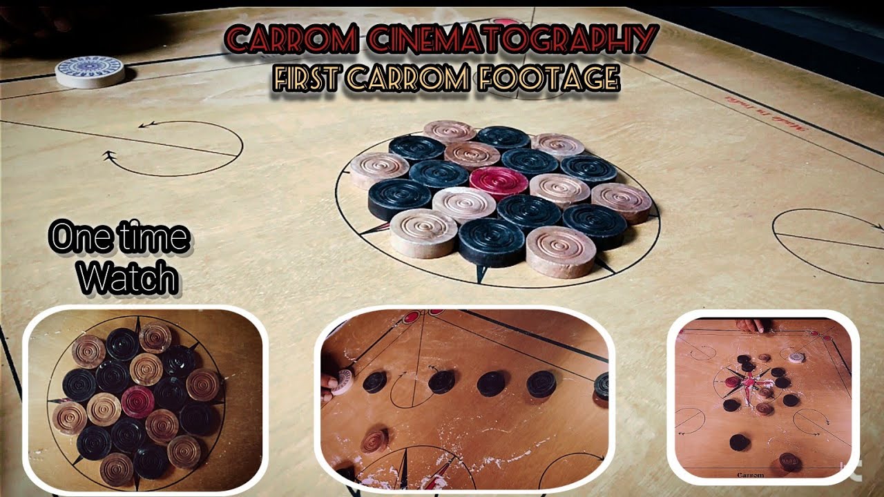 🟤⚫"Most Intense Carrom Match Ever 😱 | Who Wins?" The carrom with ...