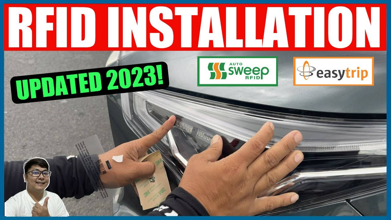 PAANO MAGPAKABIT NG RFID STICKER | AUTOSWEEP & EASYTRIP | UPDATED 2023 ...