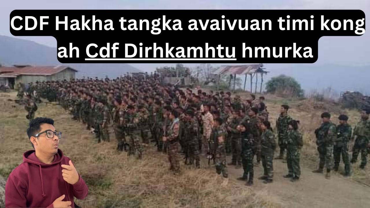 CDF Hakha tangka avaivuan timi kong ah CDF supporter hmurka - YouTube