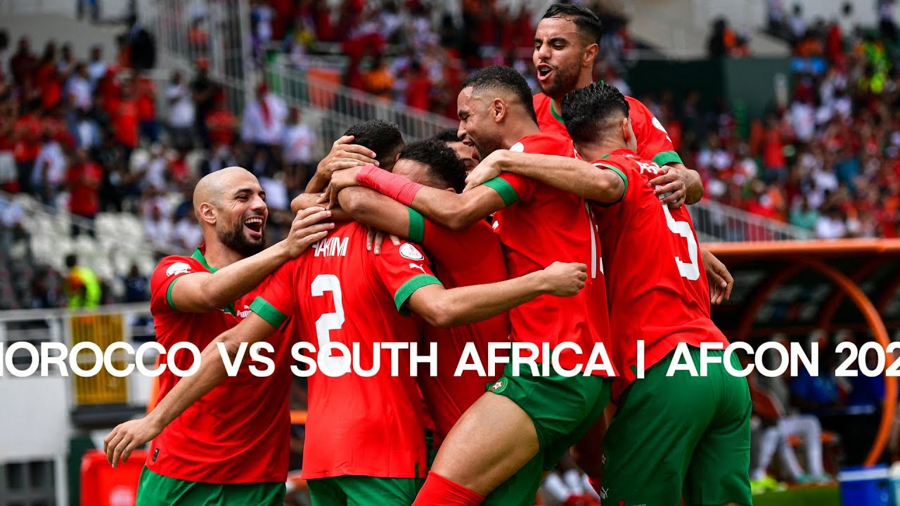 Morocco vs South Africa | Jan 30, 2024 HIGHLIGHTS #soccer #football ...