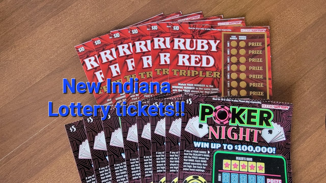 New Indiana Lottery Tickets! Poker Night and Ruby Red Tripler ...