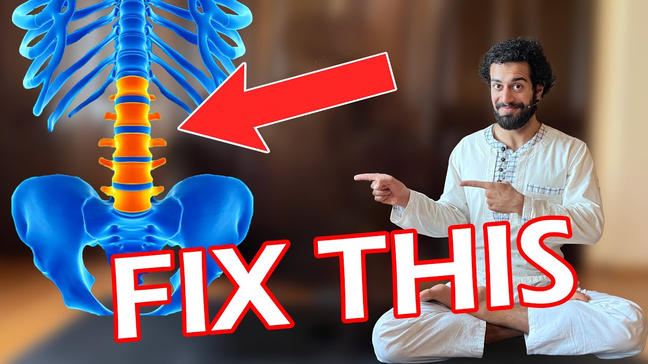 How To Fix Lower Back Pain (Simple Exercise) - YouTube