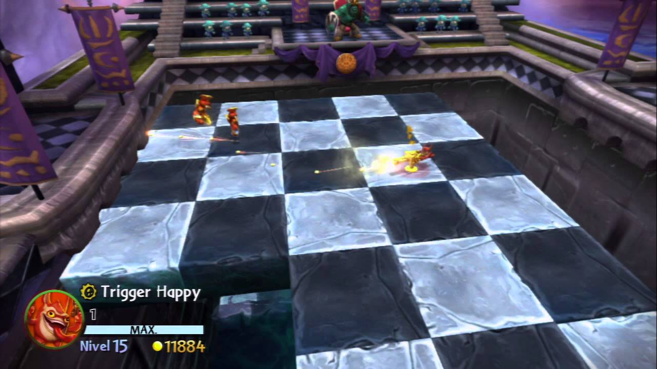 Skylanders Giants: Trigger Happy (Serie 1) - Arena: Emociones con un ...