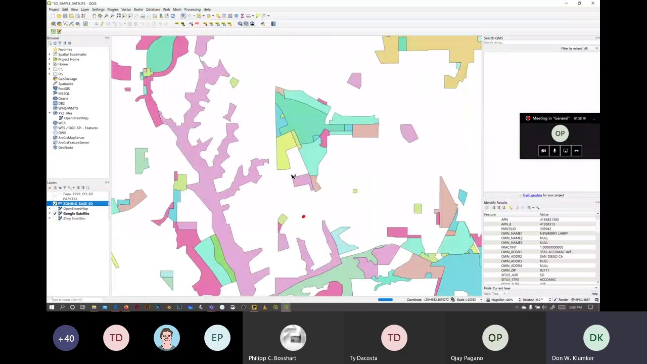5A QGIS Parcel & Zoning Layers - YouTube
