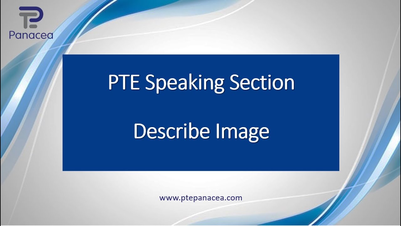 PTE Speaking: Describe Image | Panacea Education - YouTube
