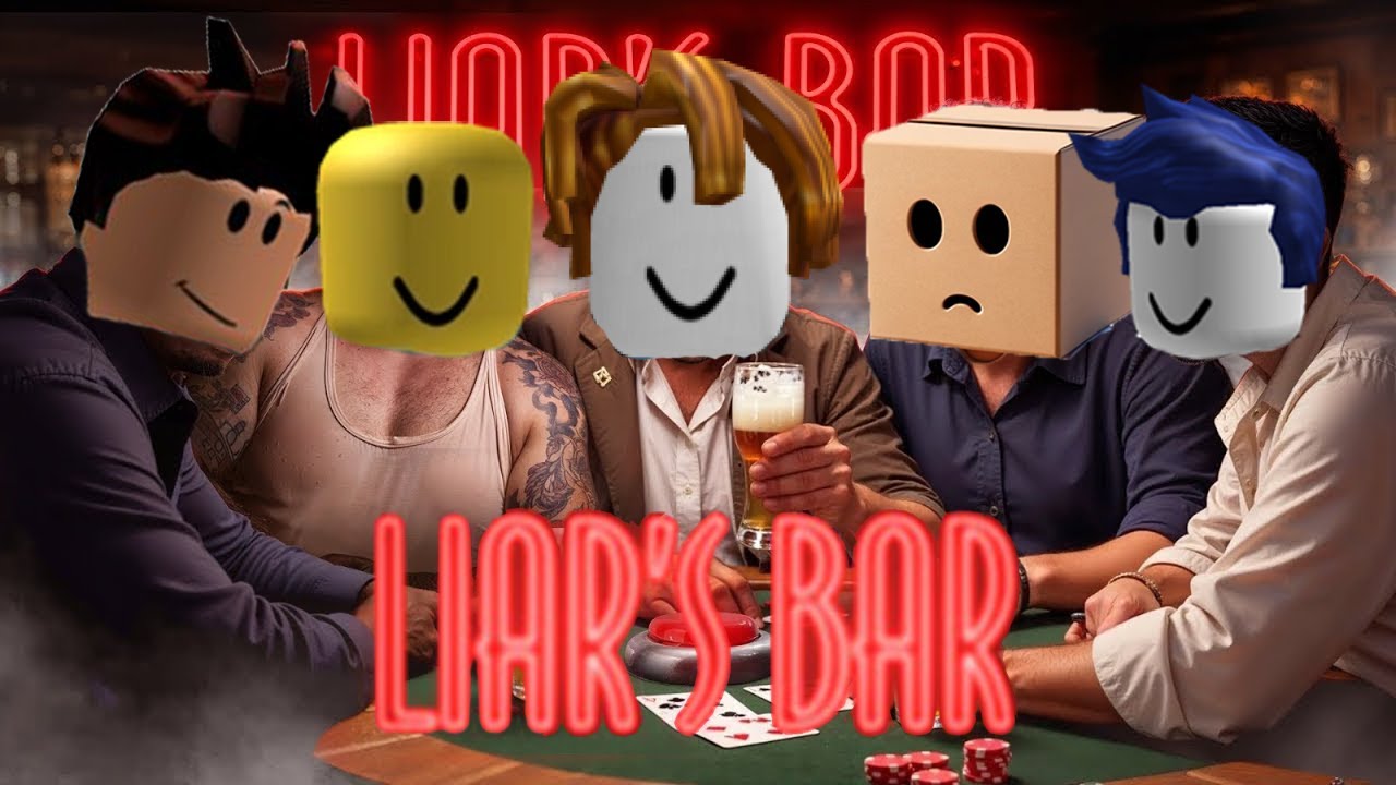LIARS BAR ON ROBLOX IS HILARIOUS - YouTube