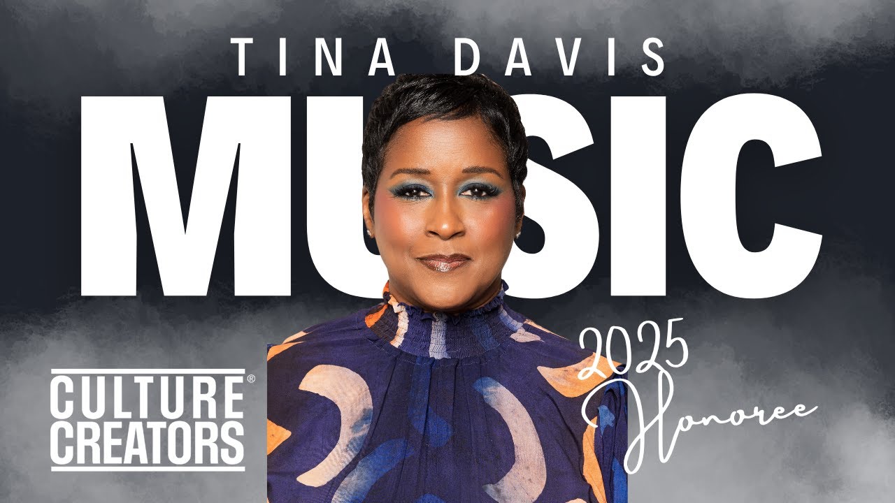 Tina Davis Accepts Music Honoree Award | Culture Creators Awards 2025 ...
