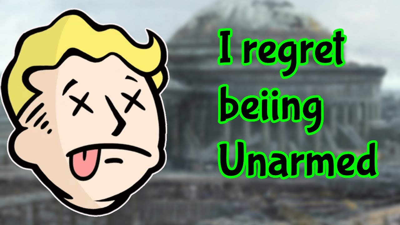 Fallout 3 Unarmed Challenge and its surprises - YouTube